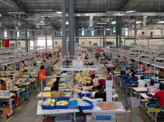 Sewing section – ANTEX TEXTILE PLC ETHIOPIA